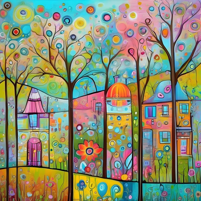 Image of the Karla Gerard Beautiful Painted the Freshness and Renewal ...