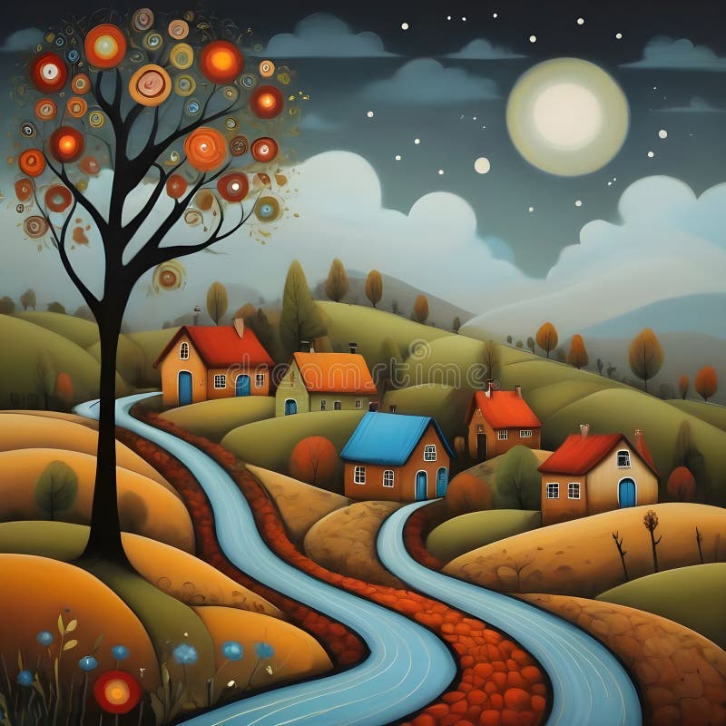 Image of Karla Gerard Style Mixed with Loish Style of a Atmospheric ...