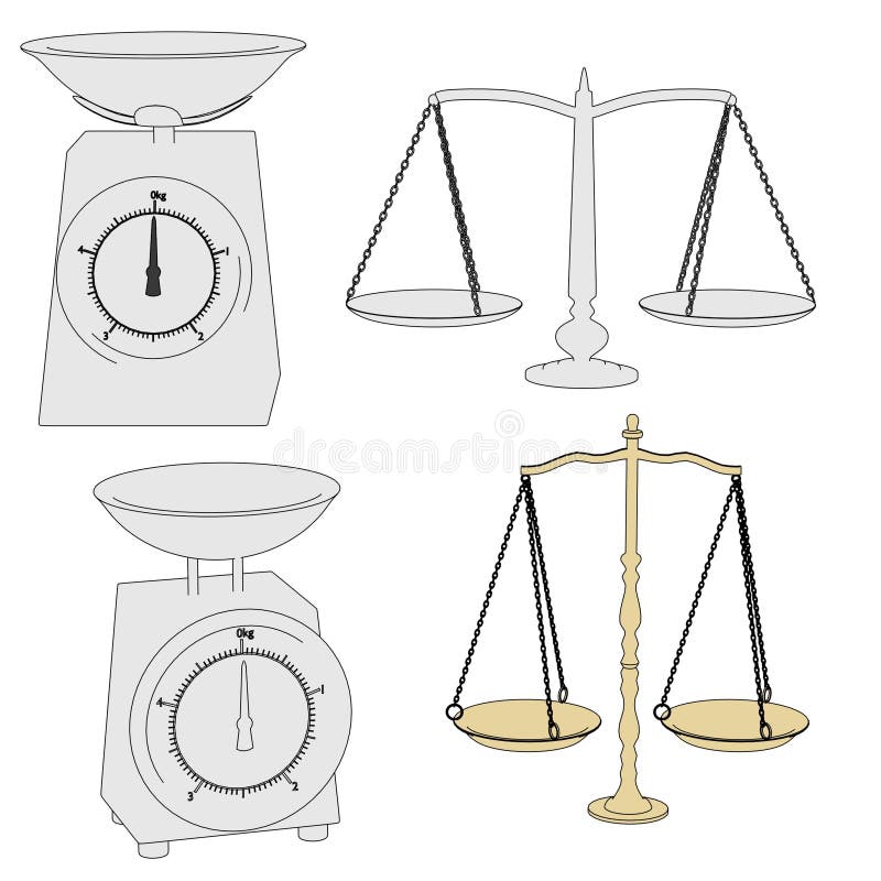 Kitchen Scales Cartoon Stock Illustrations – 589 Kitchen Scales Cartoon ...