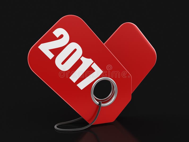 Image of 2017 key concept stock illustration. Illustration of calendar ...