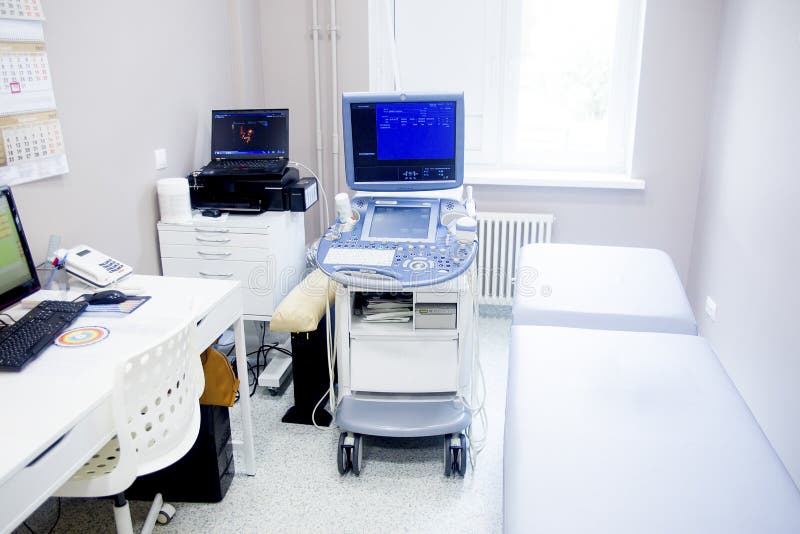 Laboratory in a clinic stock image. Image of healthcare - 104486339