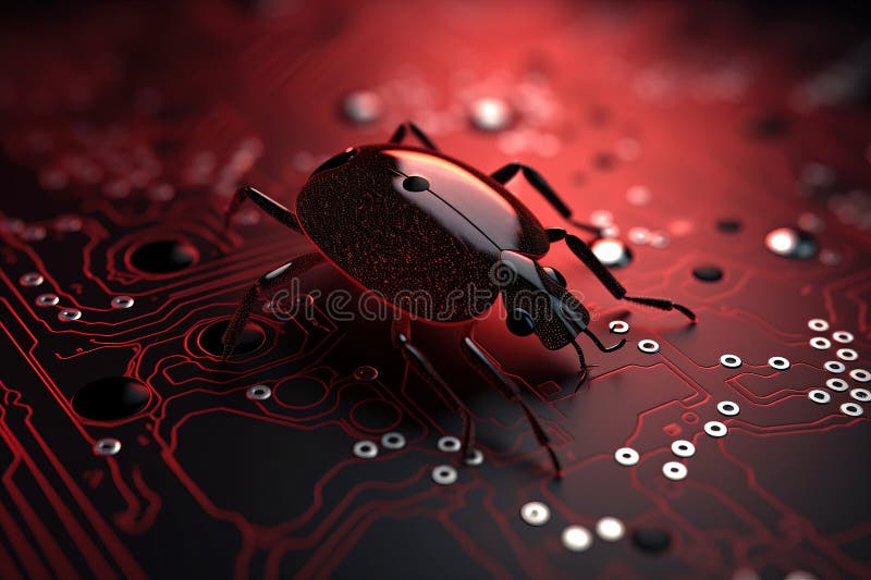 Image of Ladybug with Beautiful Colors and Light with Technology ...
