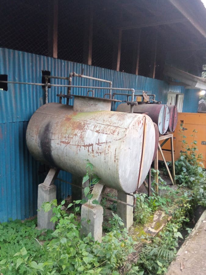Image of a Large Tank that is Not Used? Stock Photo - Image of tank ...