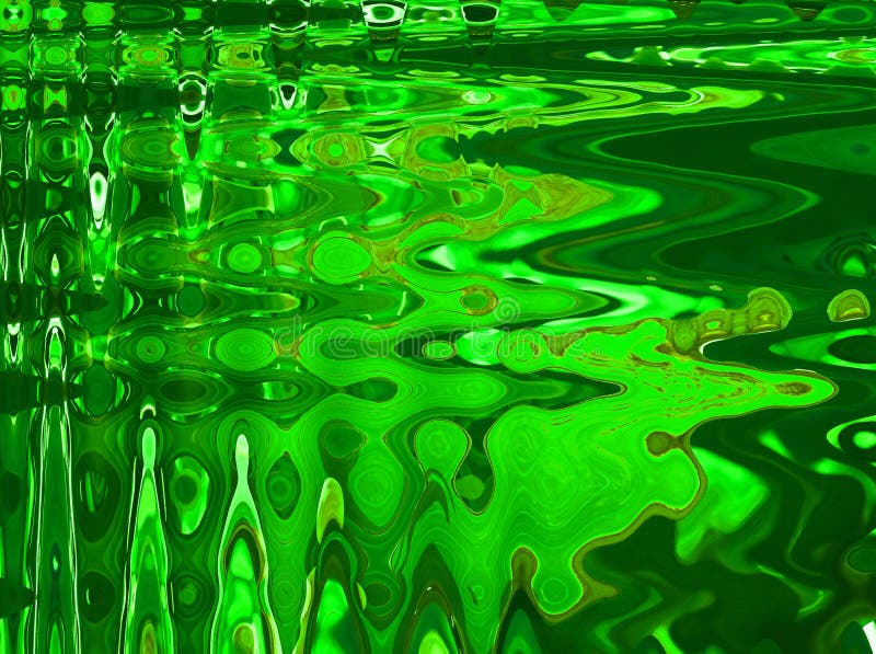 INSANE MOD GREEN MOLTEN PATTERN Stock Illustration - Illustration of ...
