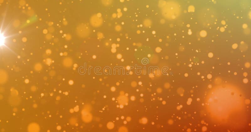 Image of Light and Orange Spots on Orange Background Stock Illustration ...