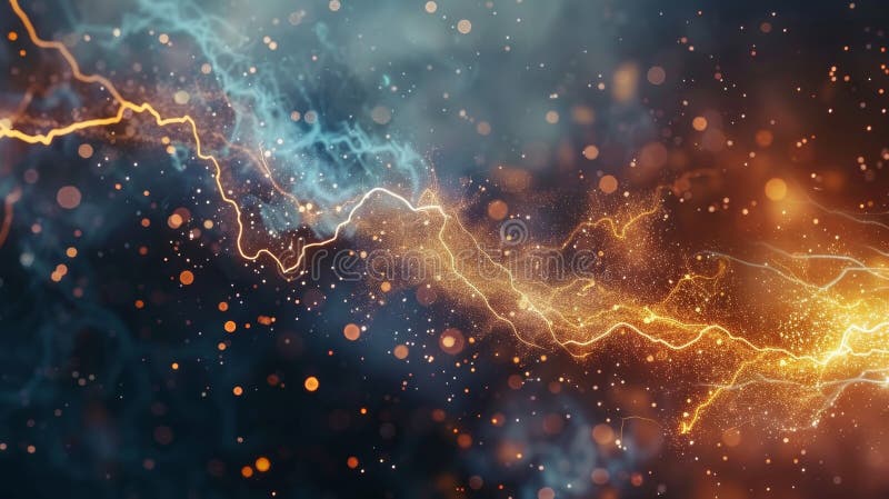 An Image of a Lightning Bolt Representing the Powerful Energy Released ...