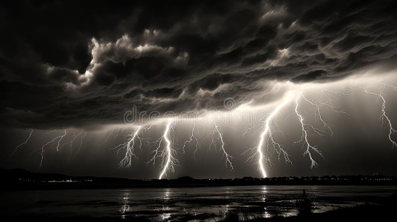 Image lightning texture stock illustration. Illustration of intensity ...