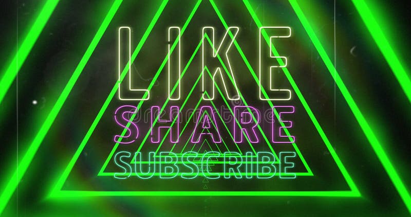 Neon Subscribe Stock Illustrations – 594 Neon Subscribe Stock ...