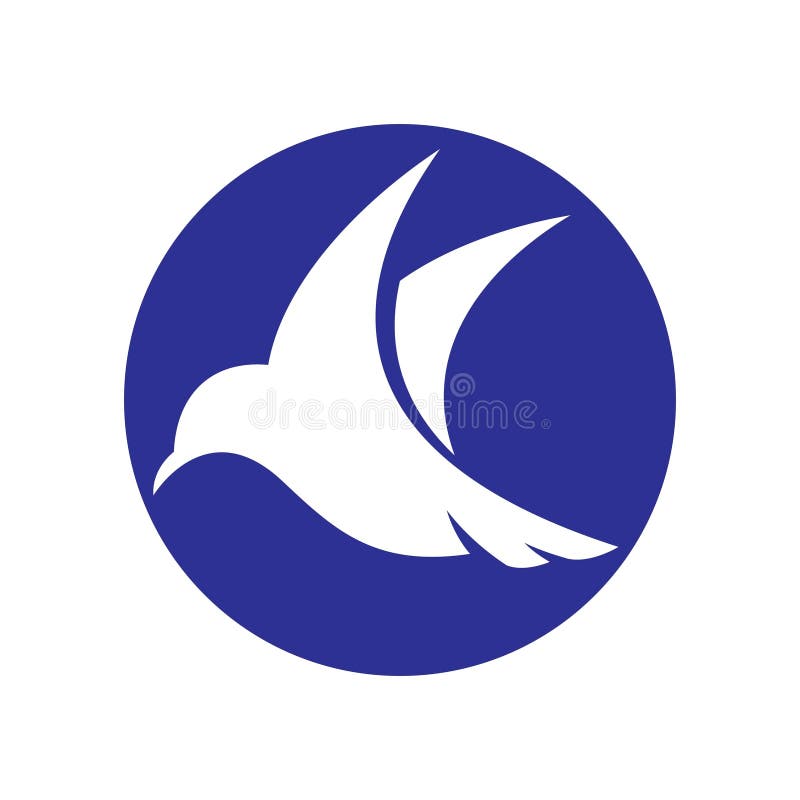 Image logo oiseau illustration de vecteur. Illustration du abstrait ...