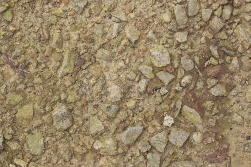 Image of Looking Down on the Stony Surface Ground Stock Photo - Image ...