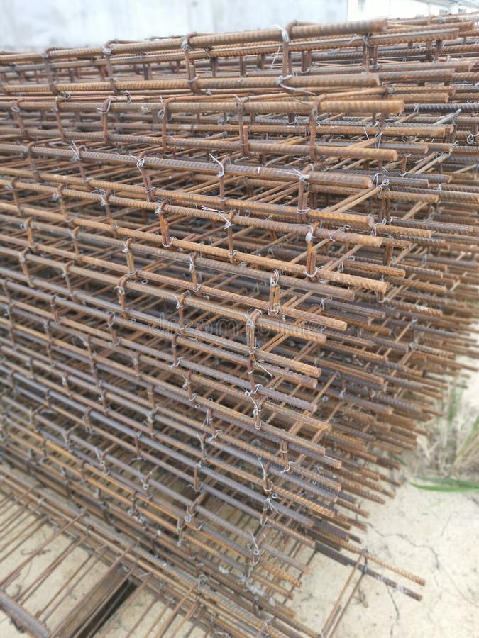 Lying of Metal and Concrete Structure for the Initial Housing ...