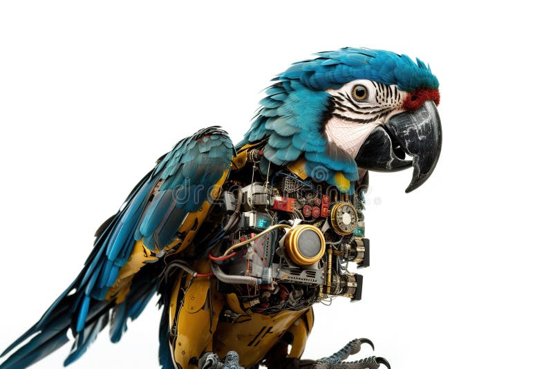 Robotic Parrot Stock Illustrations – 33 Robotic Parrot Stock ...