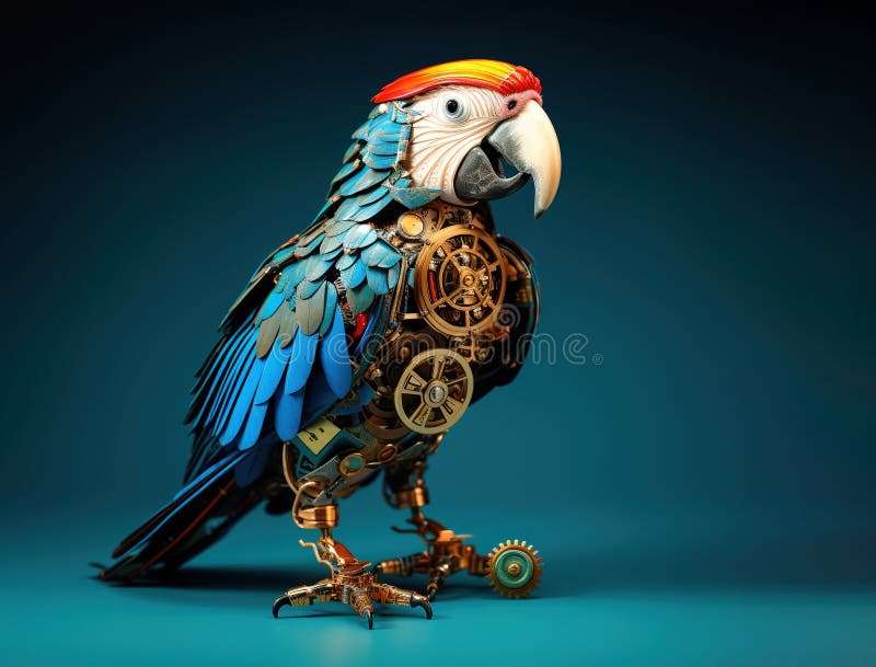 Robot Parrot Stock Illustrations – 147 Robot Parrot Stock Illustrations ...