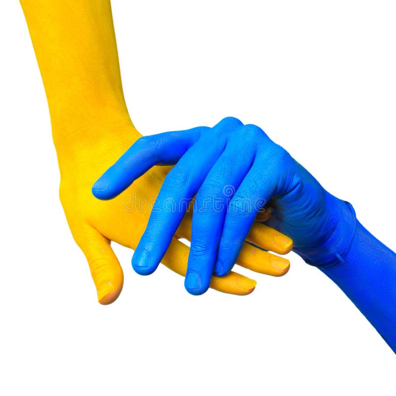 Image of Colored Hands in Different Pose Stock Image - Image of arms ...