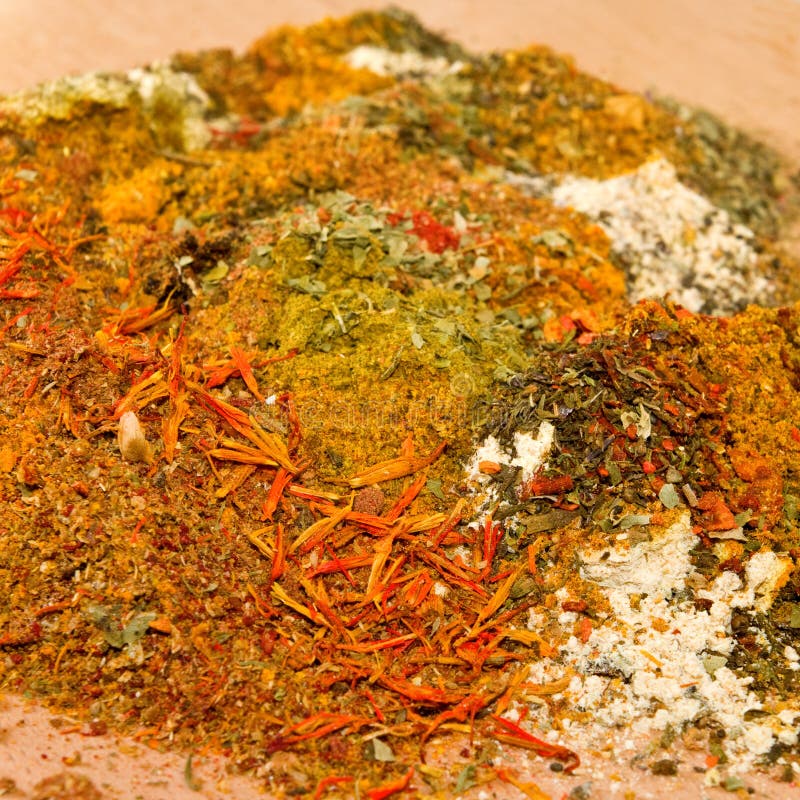 Image of many spices stock photo. Image of condiment - 56784980