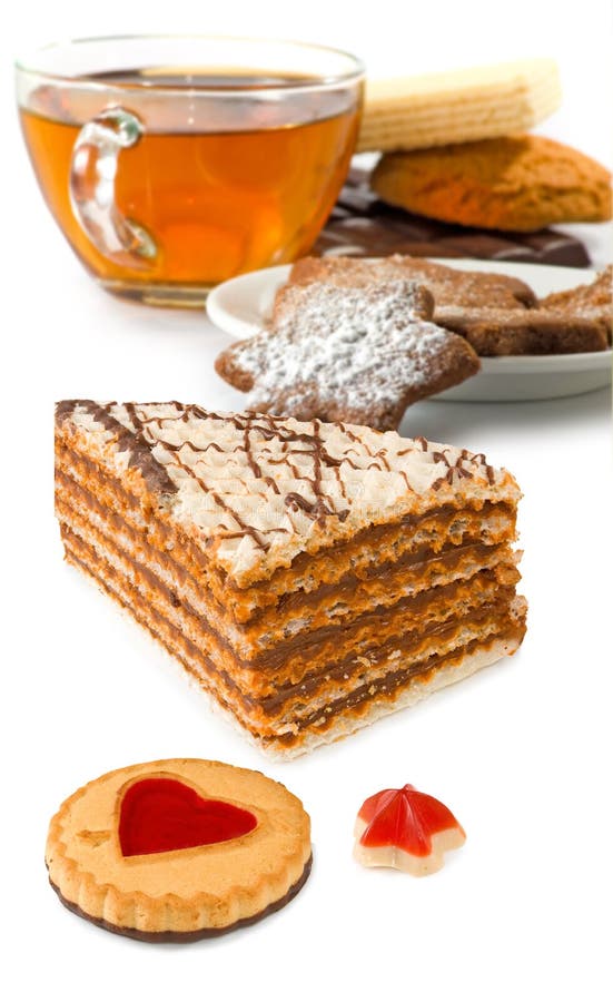 Image Many Tasty Cakes Closeup Stock Photo - Image of lunch, calories ...