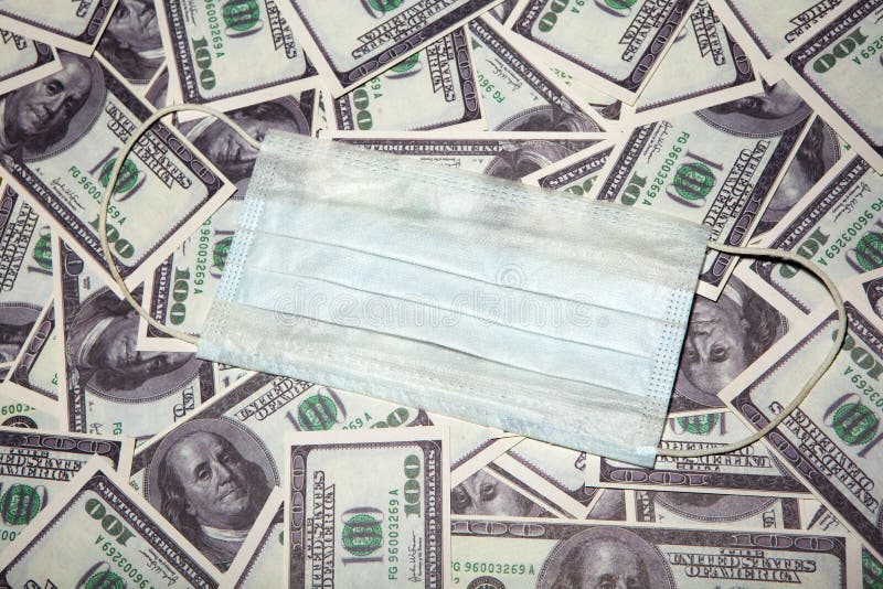 Image of Mask Money Banknote Stock Photo - Image of dollars, expensive ...