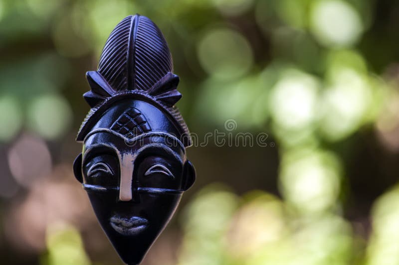 Image of Mask Tree Background Stock Photo - Image of ethnic, jungle ...