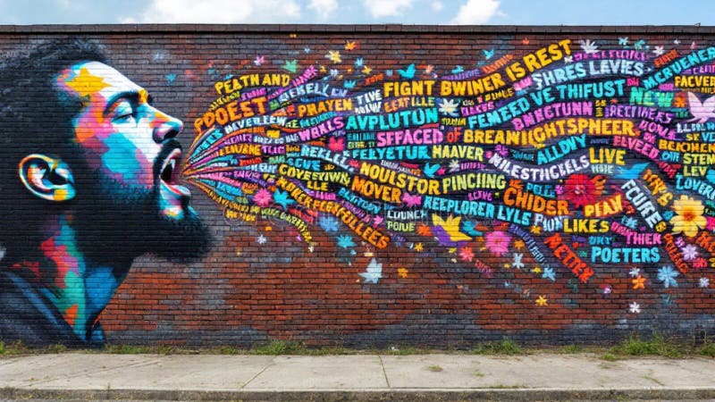 Visual Poetry Blending Spoken Word with Stunning Artistic Imagery ...