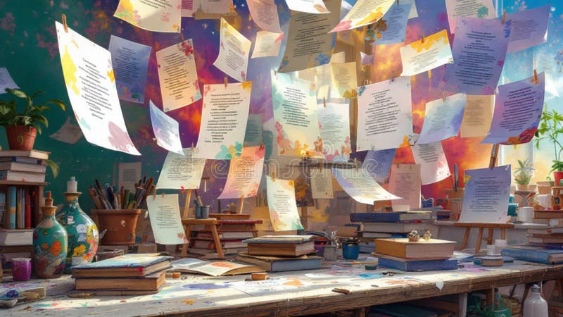 Visual Poetry Blending Spoken Word with Stunning Artistic Imagery ...