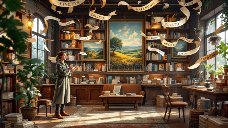 Visual Poetry Blending Spoken Word with Stunning Artistic Imagery ...