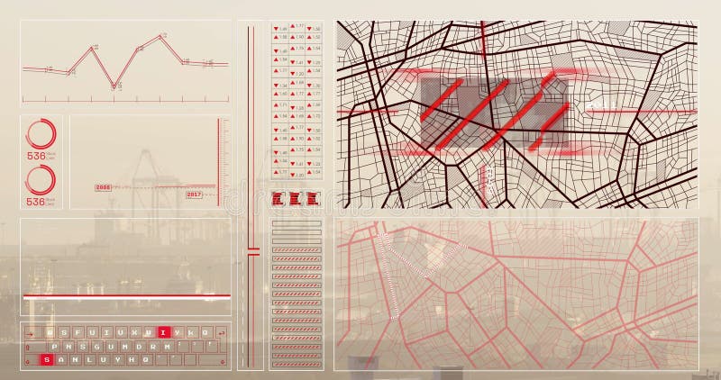 Image of Mathematical Equations and School Icons on White Background ...