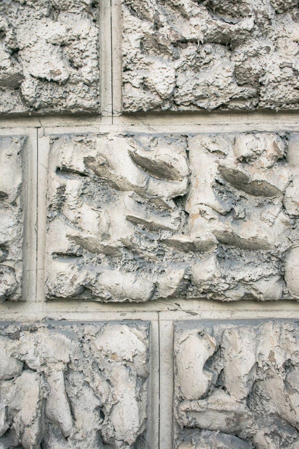 Rough Textured Plaster Wall Coating, Imitation of Stone Masonry ...