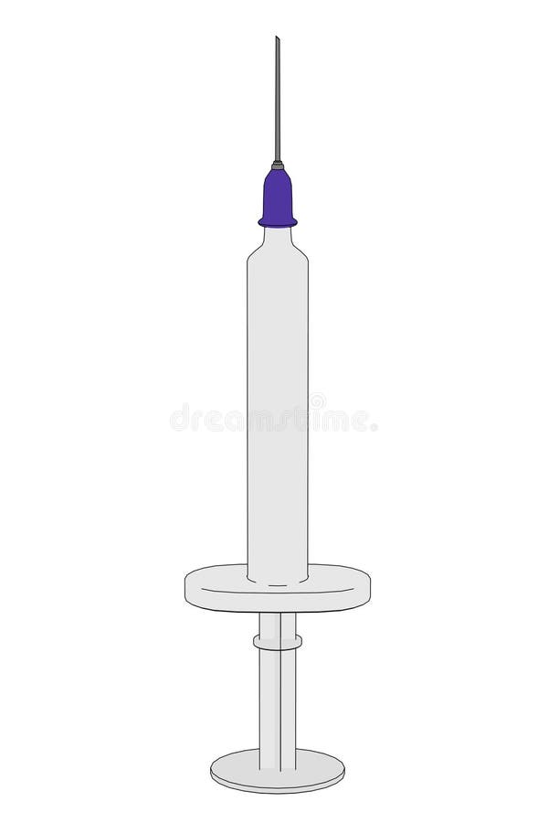 Medical Needle Cartoon Stock Illustrations – 4,809 Medical Needle ...