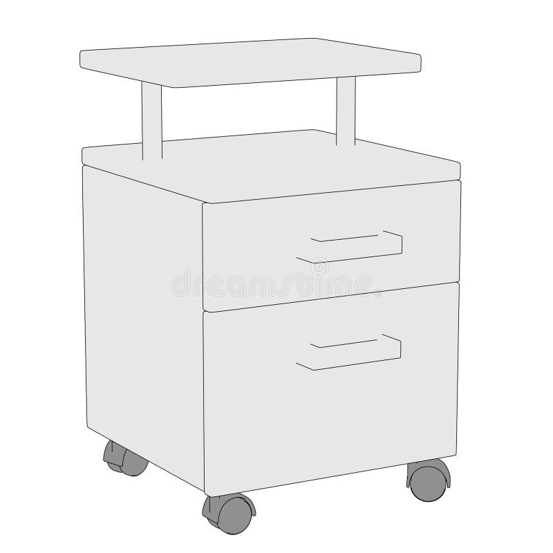 Image of medical table stock illustration. Illustration of cartoon ...