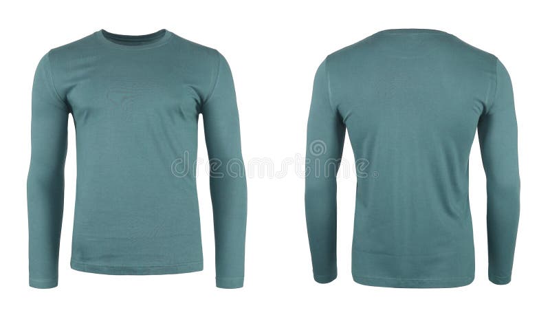 Image of Men`s Round Neck Full Sleeves T Shirt Stock Photo - Image of ...