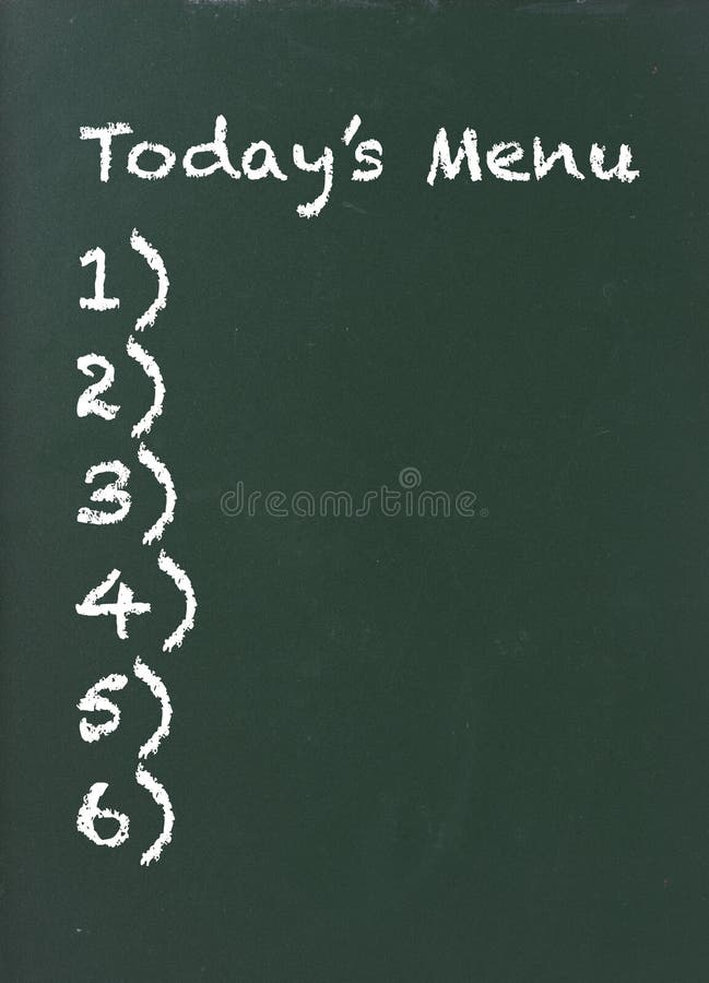 462 Menu Written Chalkboard Stock Photos - Free & Royalty-Free Stock ...
