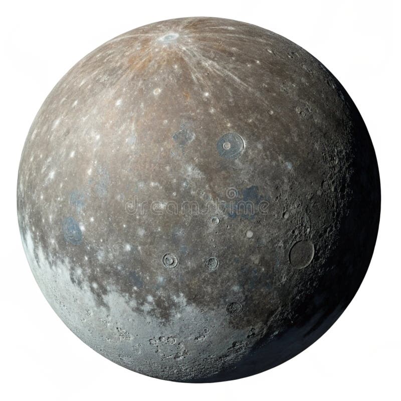 Image of Mercury on Transparent Background Stock Illustration ...