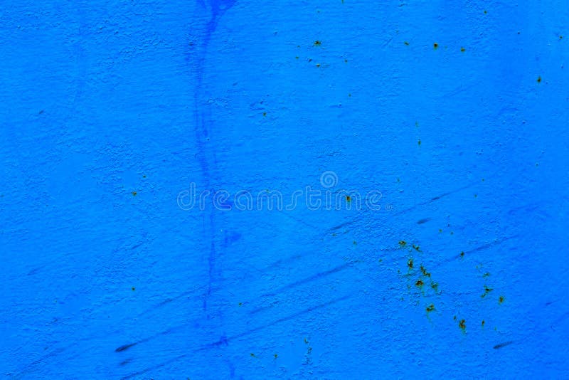 Blue Painted Metal Background with Streaks of Rust for Creativity ...