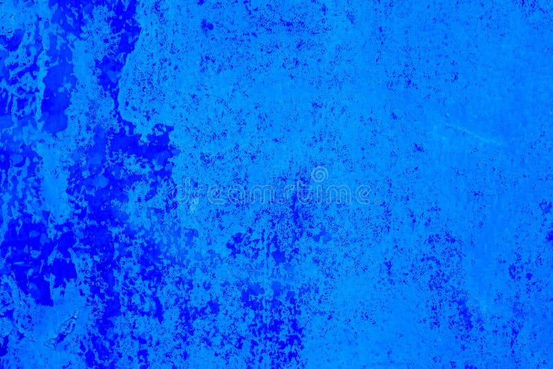Blue Painted Metal Background with Streaks of Rust for Creativity ...