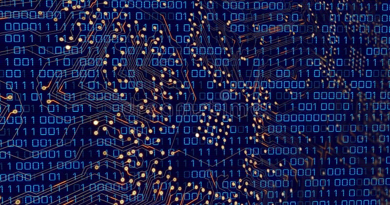 CPU Microprocessor Icon with Human Head Silhouette Stock Photo - Image ...