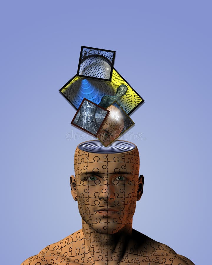 Mind - Dream - Vision stock illustration. Illustration of intelligent ...