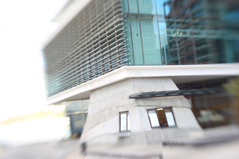 An Image of Modern Abstract Architecture. an Image of Modern Abstract ...