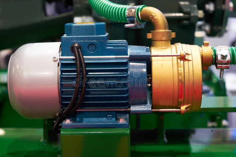 Image of a Modern Electric Pump Stock Image - Image of equipment ...