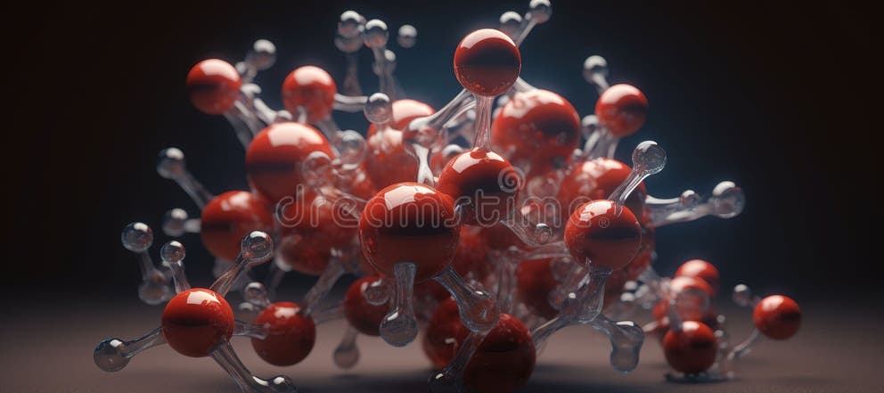 Image of Molecule Cell Dna Texture Background, Blood Stock Illustration ...