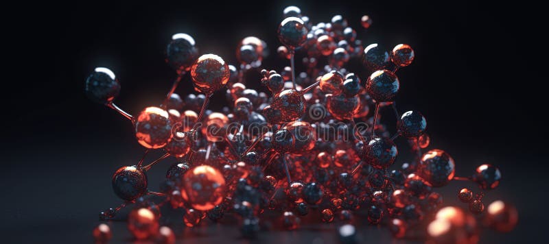 Image of Molecule Cell Dna Texture Background, Blood Stock Illustration ...