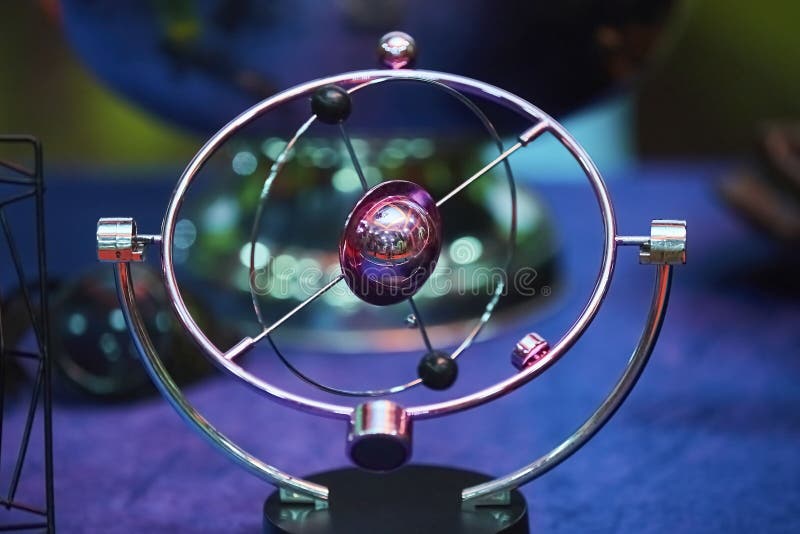 The Image of a Molecule in the Form of a Perpetual Motion Machine on a ...