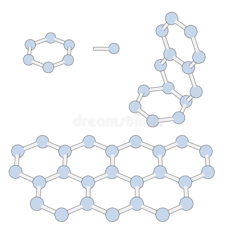 Image of Molecule Structure Stock Illustration - Illustration of ...