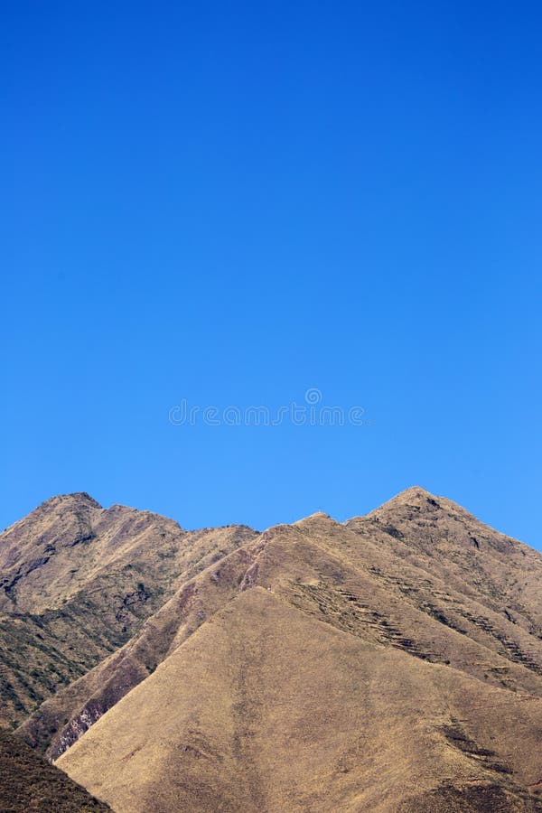 Image of a Mountain in the Peruvian Andes. Stock Image - Image of climb ...