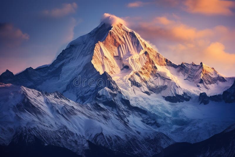 Image of Mountain Views and Atmosphere are Very Beautiful. Nature Stock ...