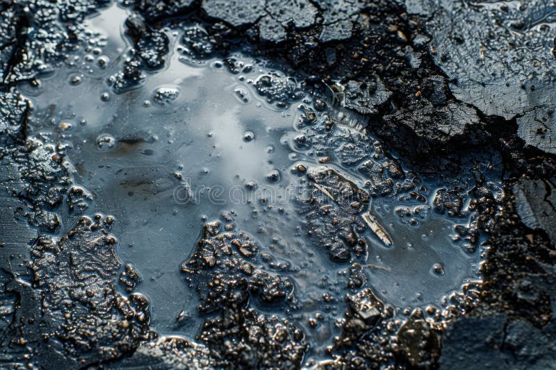 Image of Muddy Pond of Wet Soil. Texture for Background Usage Stock ...