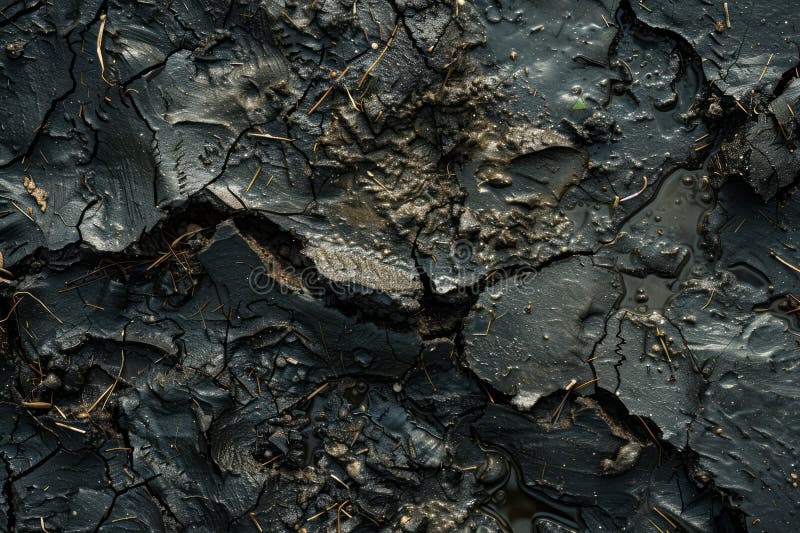 Image of Muddy Pond of Wet Soil. Texture for Background Usage Stock ...