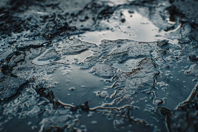 Image of Muddy Pond of Wet Soil. Texture for Background Usage Stock ...