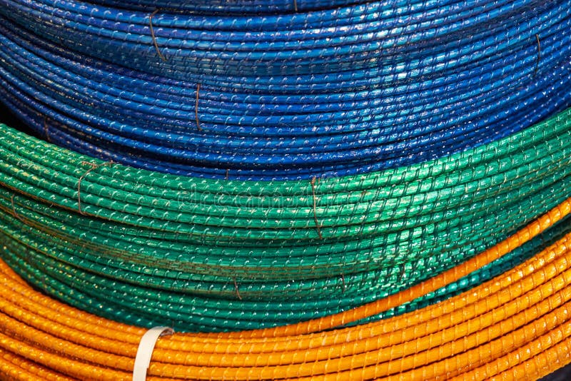 Multi-colored Reinforcement Stock Photo - Image of craft, compound ...