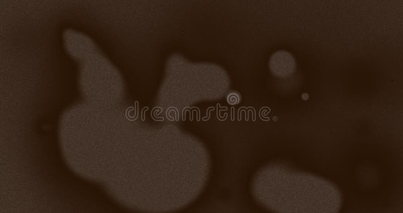 Image of Multiple Brown Splodges and Lines Moving on Seamless Loop ...