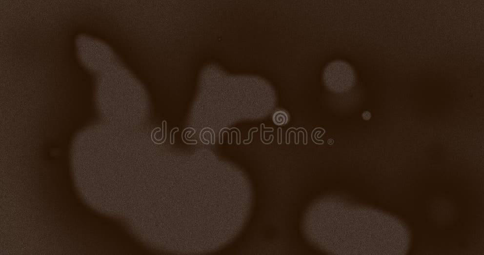 Image of Multiple Brown Splodges and Lines Moving on Seamless Loop ...
